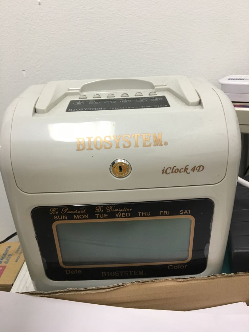 Biosystem iclock 4D, Furniture & Home Living, Home Decor, Clocks on ...