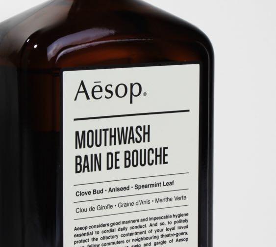 BN Aesop Mouth Wash with Beaker, Beauty & Personal Care, Bath & Body ...