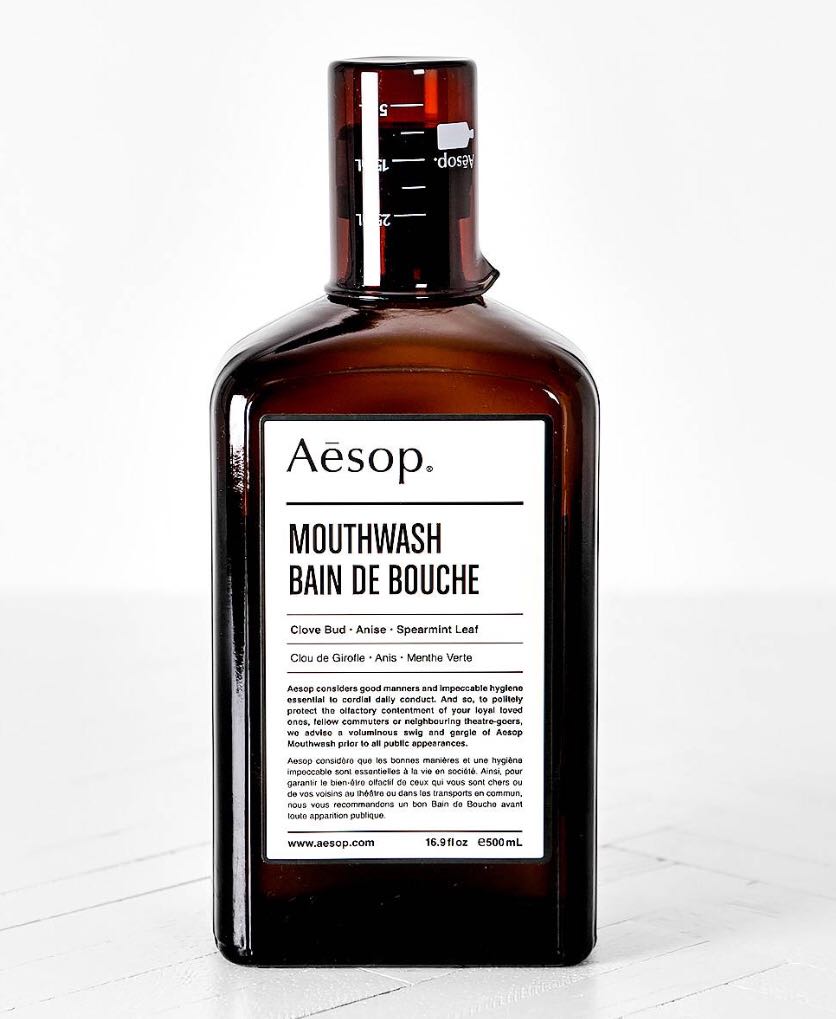 BN Aesop Mouth Wash with Beaker, Beauty & Personal Care, Bath & Body ...