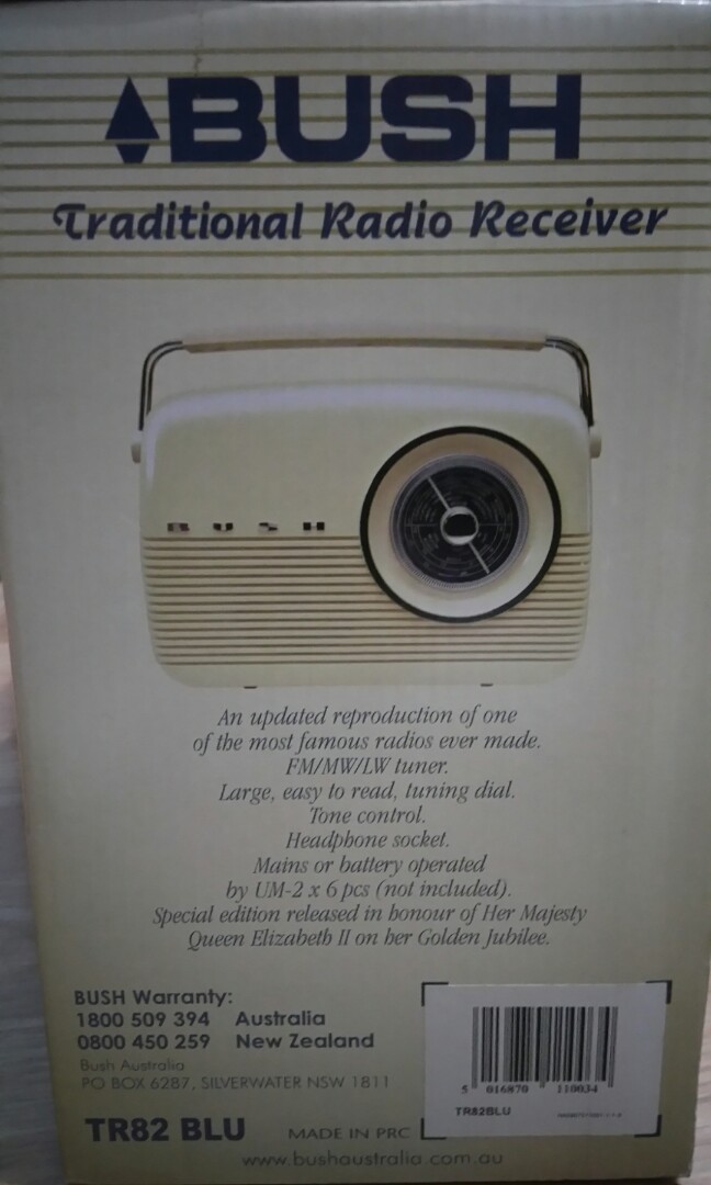 Bush vintage portable radio FM/AM/LW, Audio, Portable Music Players on ...