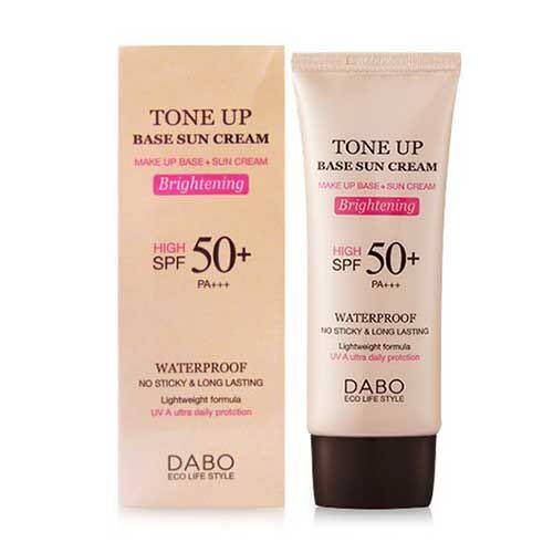 DABO tone up base sun cream 50spf (KOREA Brand), Beauty & Personal Care ...