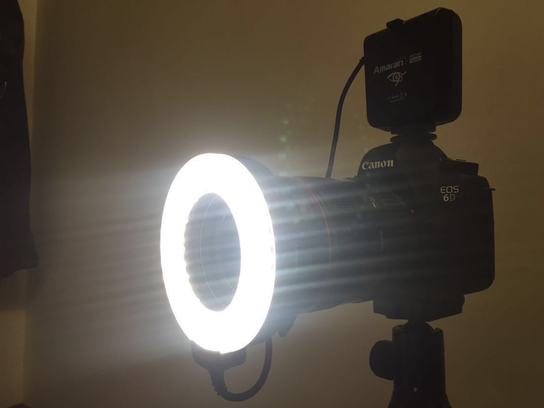 LED RING Flash+ Extension Tube for macro photography, Photography ...