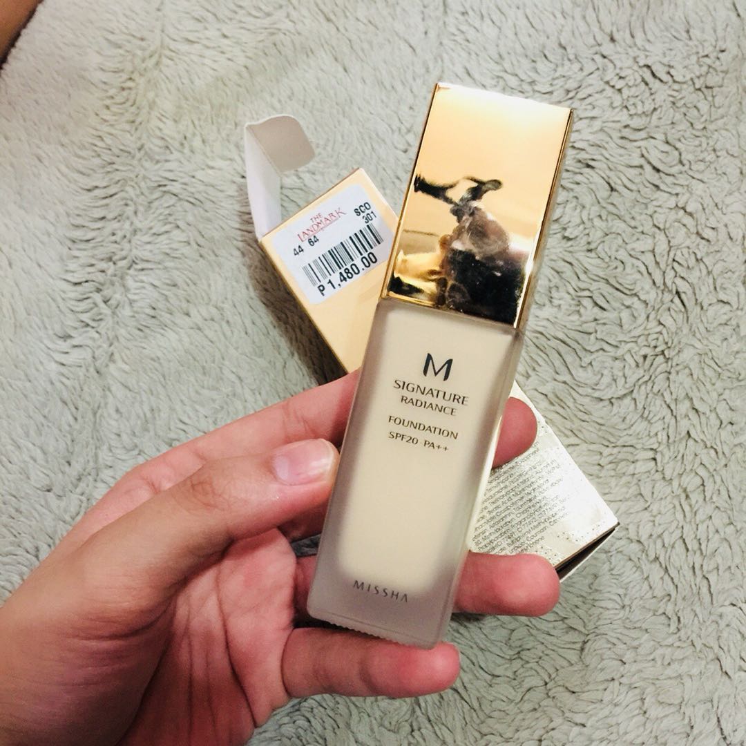 Missha Signature Radiance Foundation, Beauty & Personal Care, Face ...