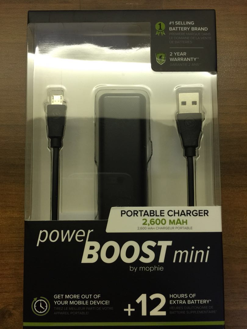 Power Boost mini (portable charger), Mobile Phones & Gadgets, Mobile ...