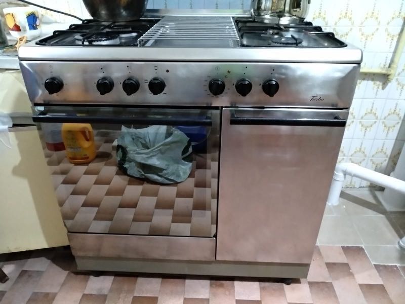 TurboTURBO T9640WELSSV FREE STANDING COOKER (90CM) WITH ELECTRIC OVEN ...