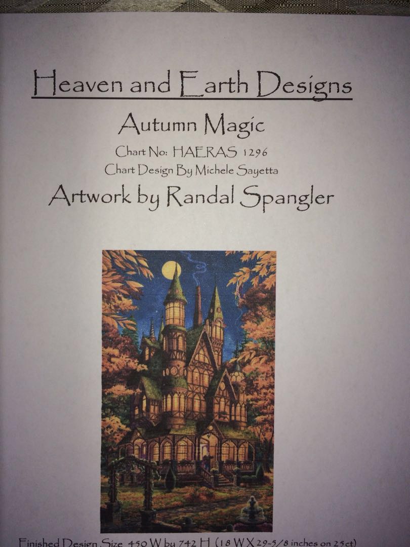 00178 Autumn Magic by Randal Spangler Heaven and Earth Design PATTERN ...