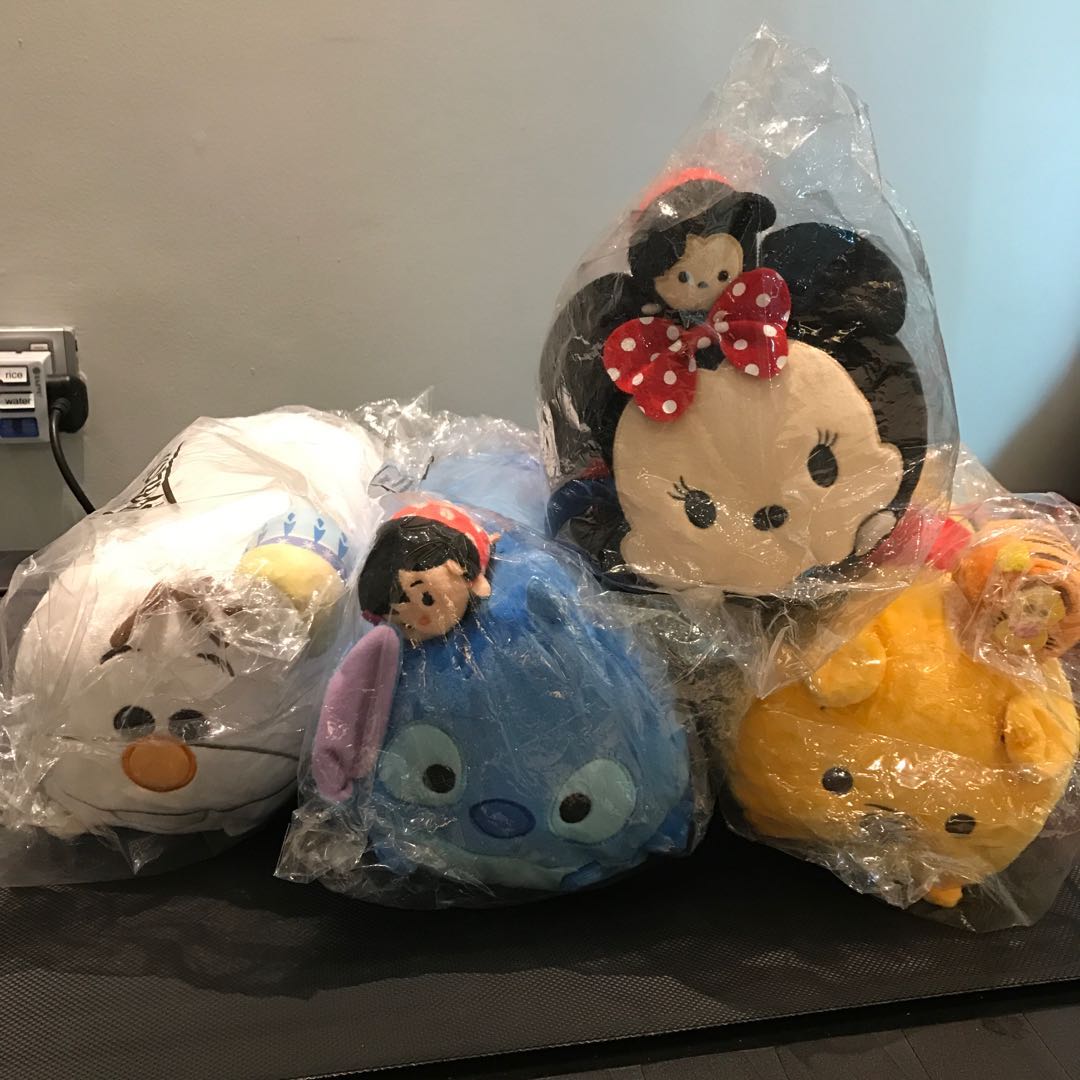 BN Disney Tsum Tsum eegore/Winnie the Pooh/Minnie/Olaf CAPITAL MALL ...