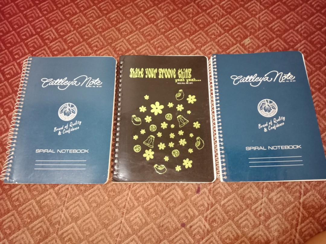 SS: Cattleya Note Spiral Notebook Bundle of 3, Everything Else, Others ...
