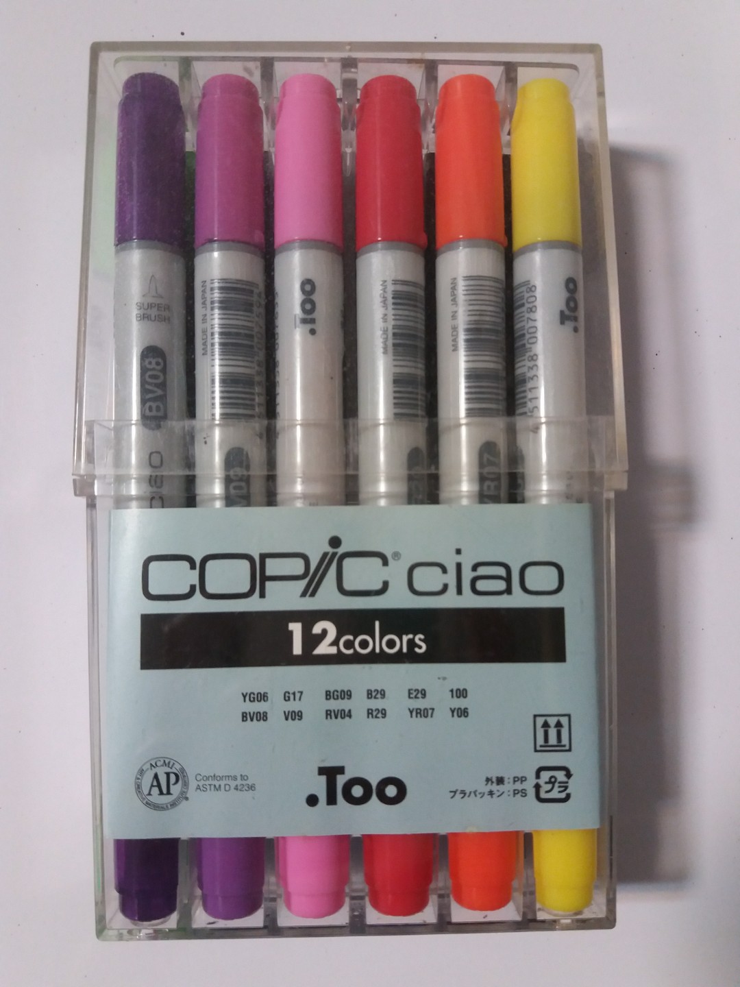 Copic Ciao Markers - set of 12 basic colours, Hobbies & Toys ...