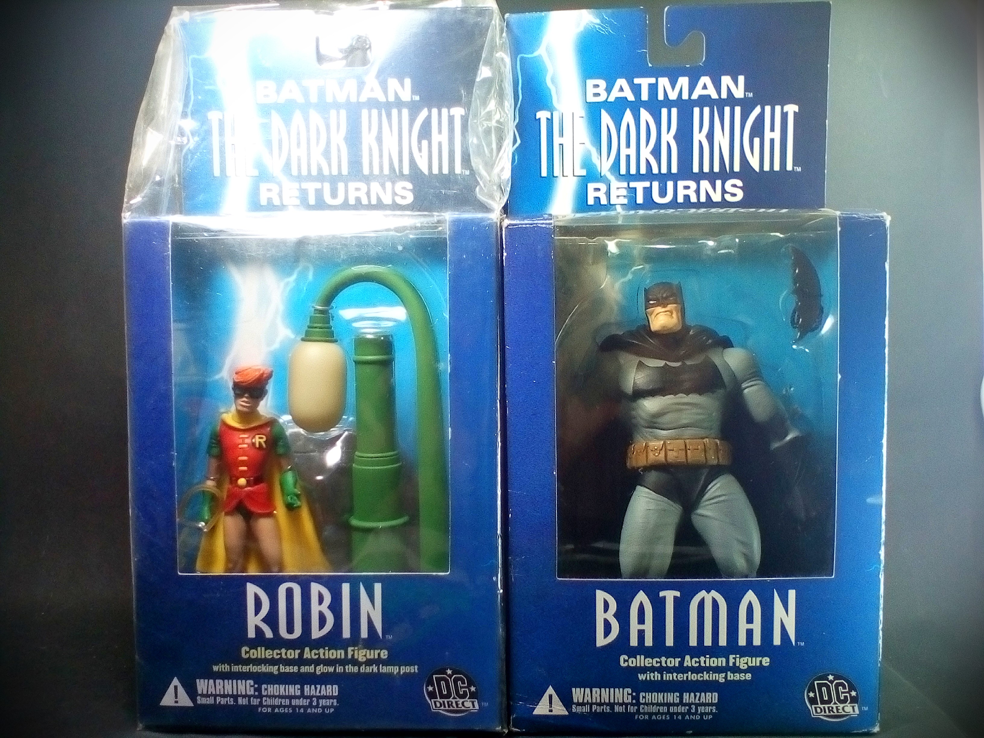 DC Direct The Dark Knight Returns Batman & Robin Carrie Kelley SET ...