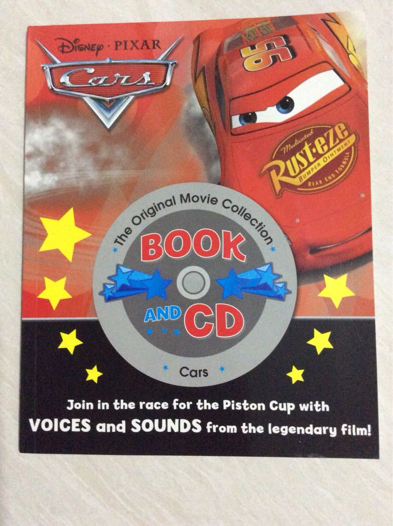 Disney Pixar Cars with CD , Hobbies & Toys, Books & Magazines, Children ...