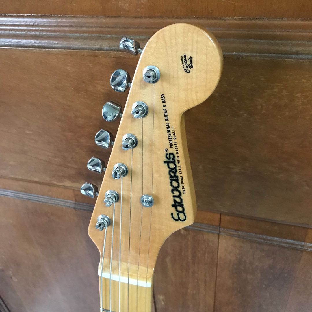 Edwards Stratocaster MIJ, Hobbies & Toys, Music & Media, Musical ...
