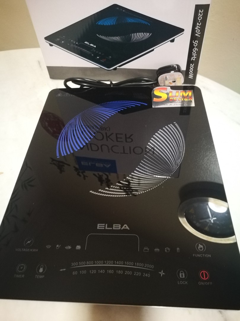 Elba Induction Cooker, TV & Home Appliances, Kitchen Appliances ...