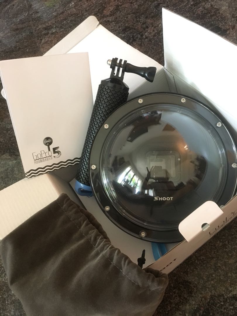 GoPro Underwater Dome Case, Photography, Video Cameras on Carousell