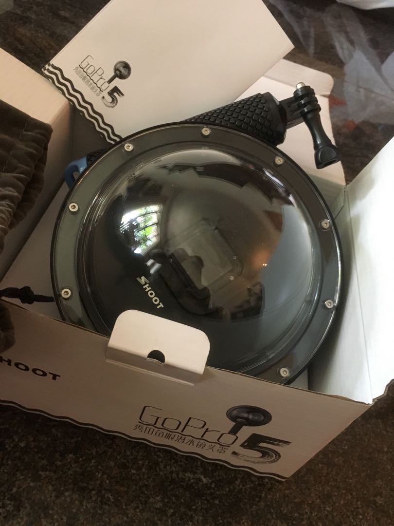 GoPro Underwater Dome Case, Photography, Video Cameras on Carousell