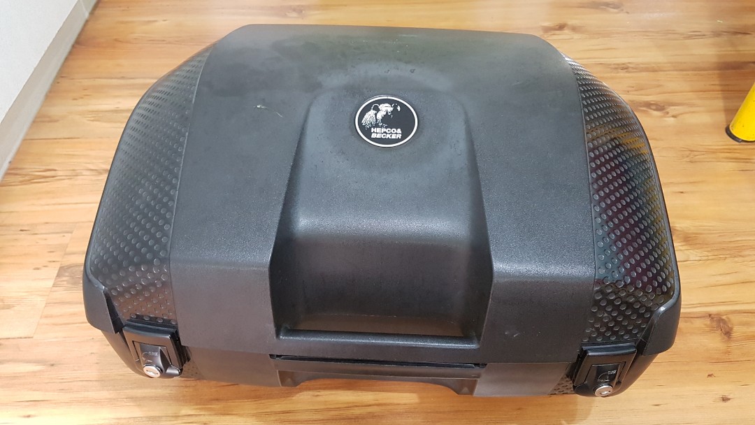 Hepco top box 55 + Base plate, Motorcycles, Motorcycle Accessories on ...