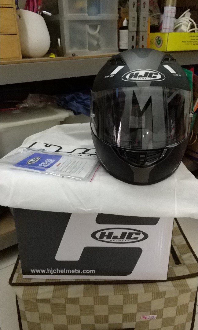 HJC CS-15 Helmet, Motorbikes on Carousell