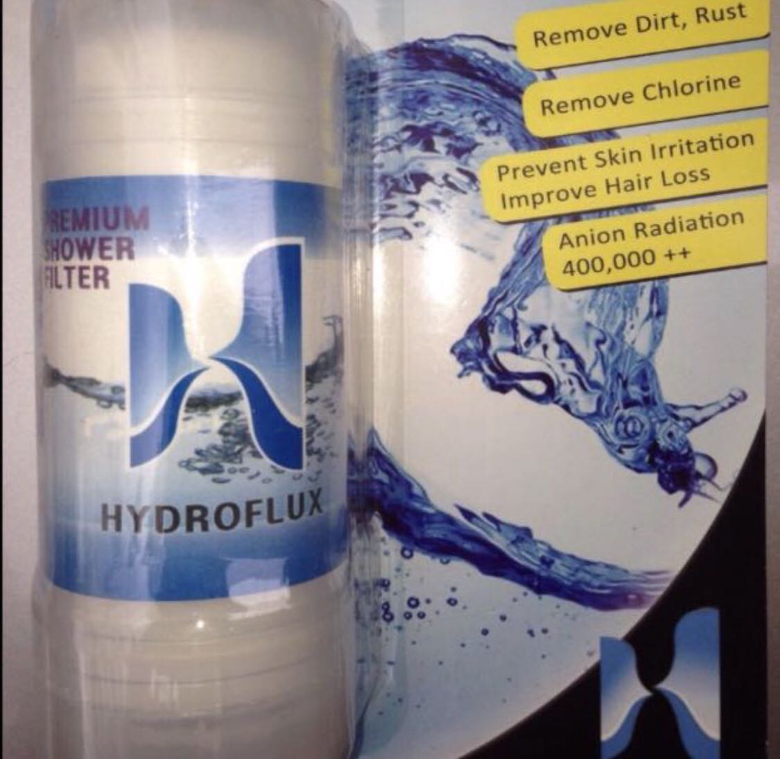 Hydroflux Shower Filter, Furniture & Home Living, Bathroom & Kitchen ...