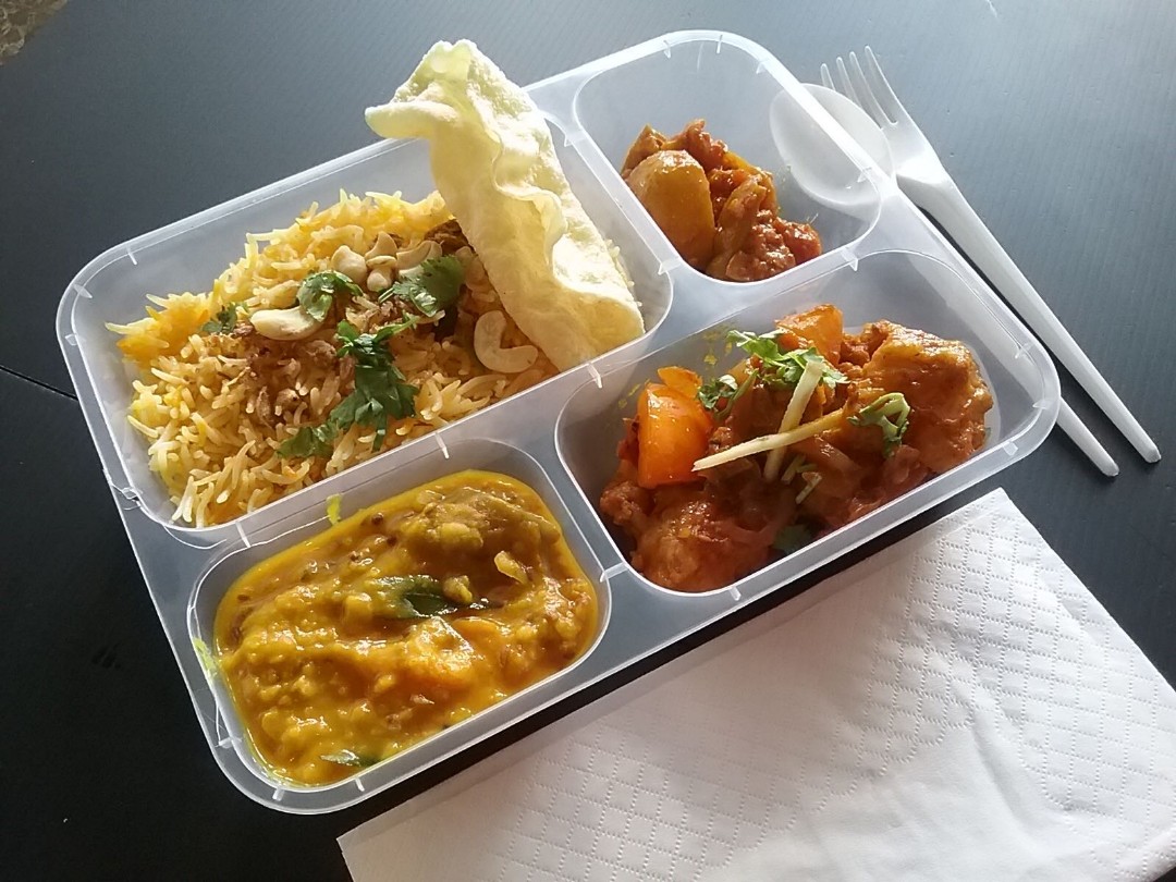 Indian Fusion Bento meals, Food & Drinks, Baked Goods on Carousell