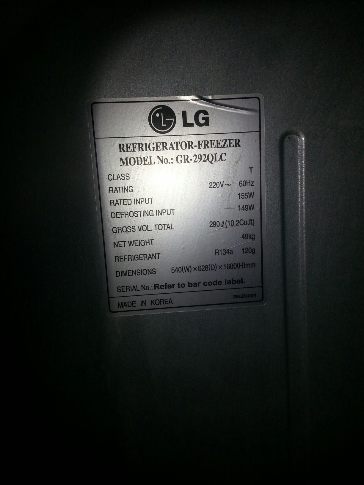 LG refrigerator, TV & Home Appliances, Kitchen Appliances ...