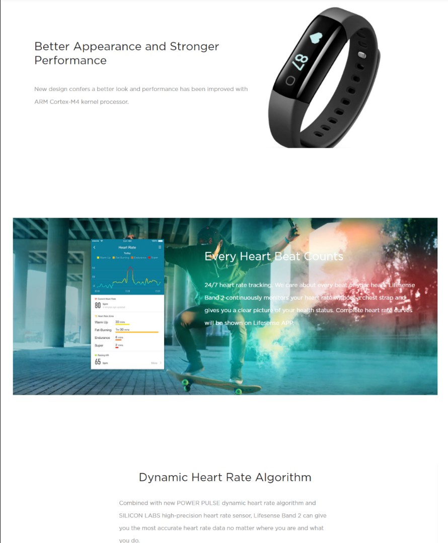 Lifesense Band 2S, Mobile Phones & Gadgets, Wearables & Smart Watches ...