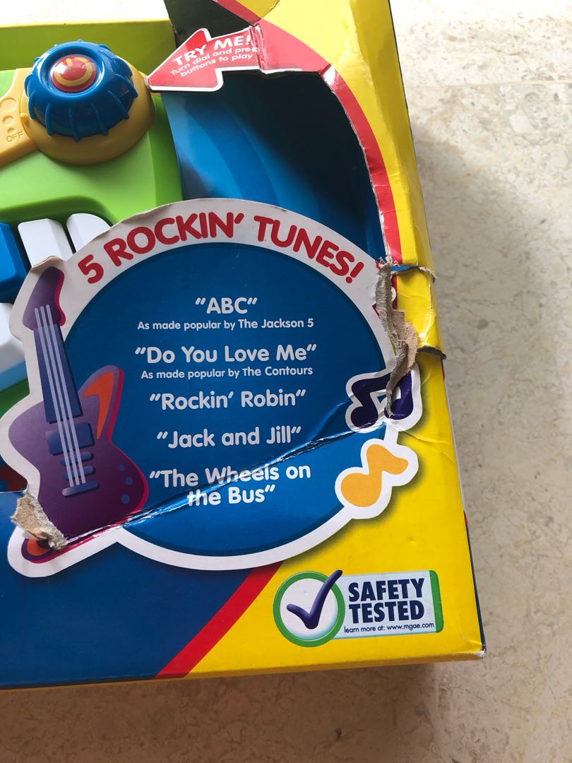 Little Tikes PopTunes Keyboard, Hobbies & Toys, Toys & Games on Carousell