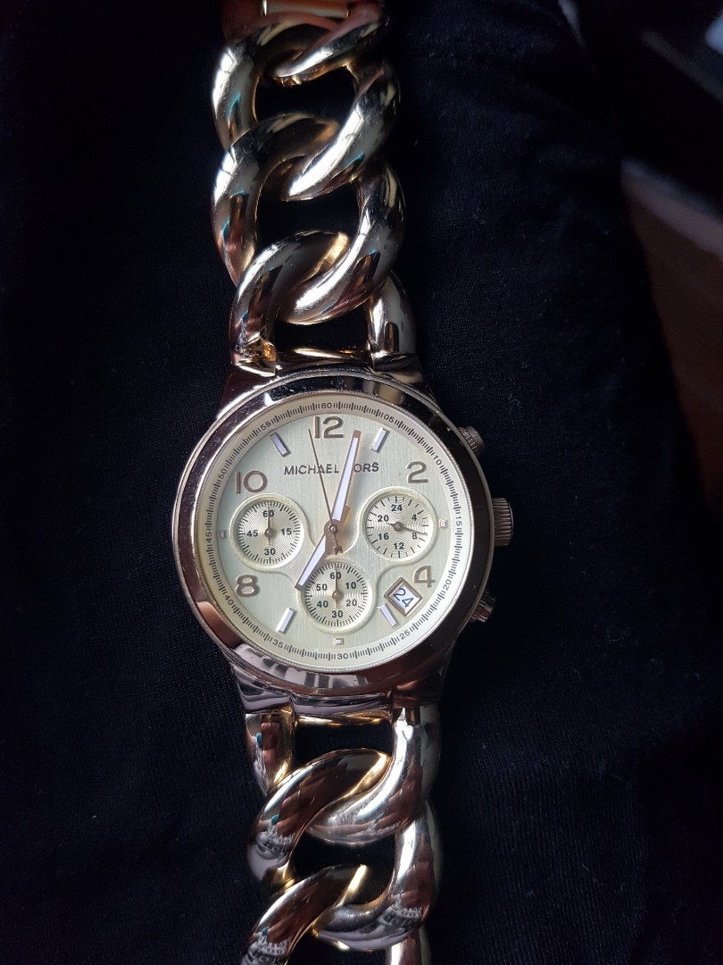 Michael Korrs twisted watch, Women's Fashion, Watches & Accessories ...