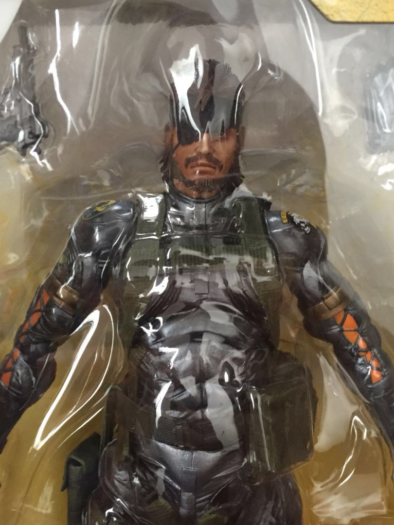 Play Arts Kai Snake Sneaking Suit Version Zero Metal Gear Solid Peace ...