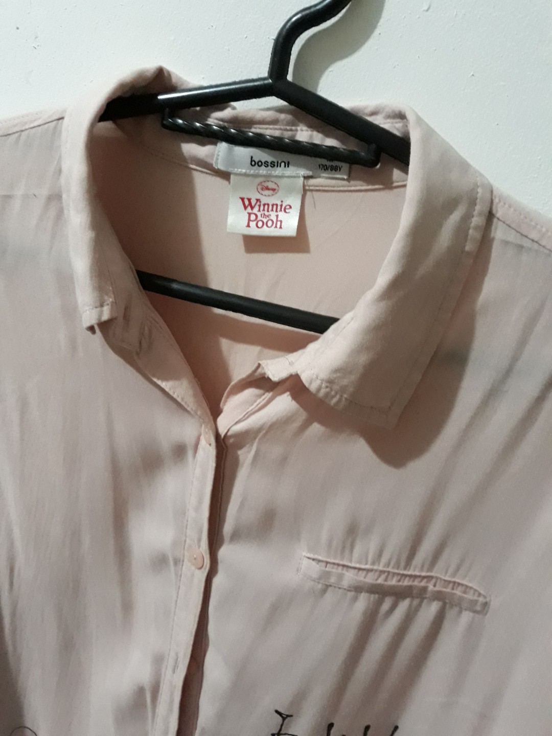 Pre-loved Bossini Winnie the Pooh Blouse, Women's Fashion, Tops ...