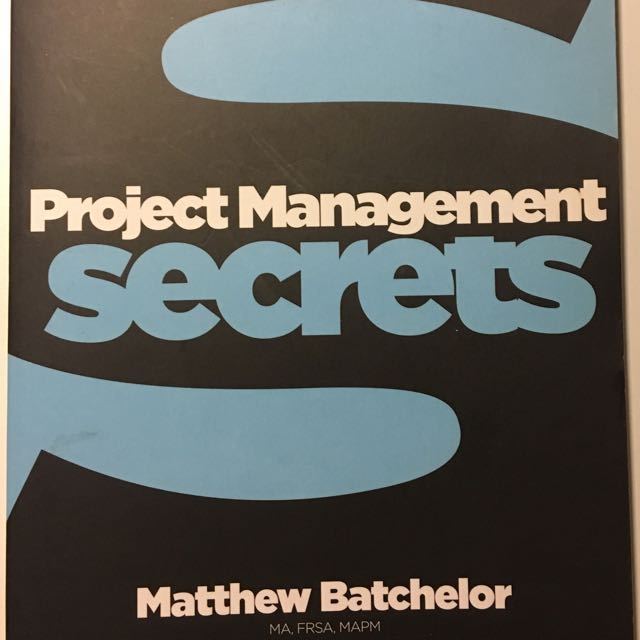 Project Management Secrets, Hobbies & Toys, Books & Magazines, Fiction ...
