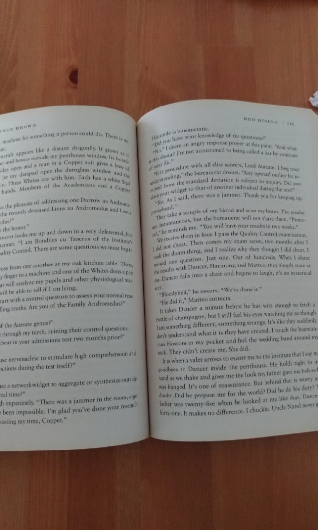 Red Rising Pierce Brown, Hobbies & Toys, Books & Magazines, Children's ...