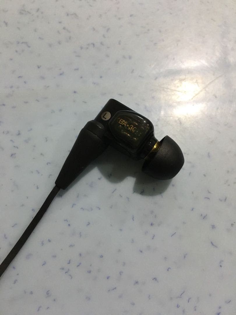 Sony XBA 300 triple balance armature earphone, Audio, Earphones on ...