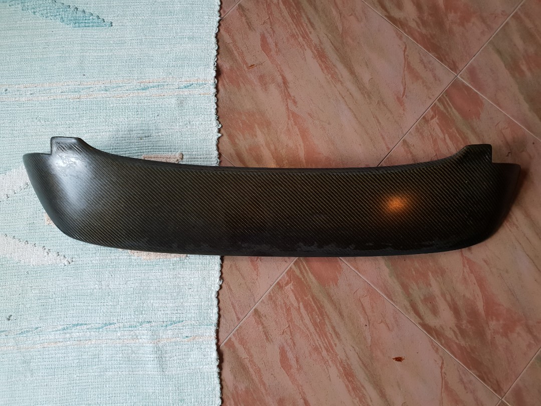 Spoon style carbon fiber spoiler (duck tail) for Honda Fit/Jazz Ge6 Ge8 ...
