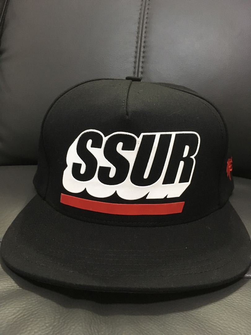 SSUR Logo Snapback, Men's Fashion, Watches & Accessories, Caps & Hats ...