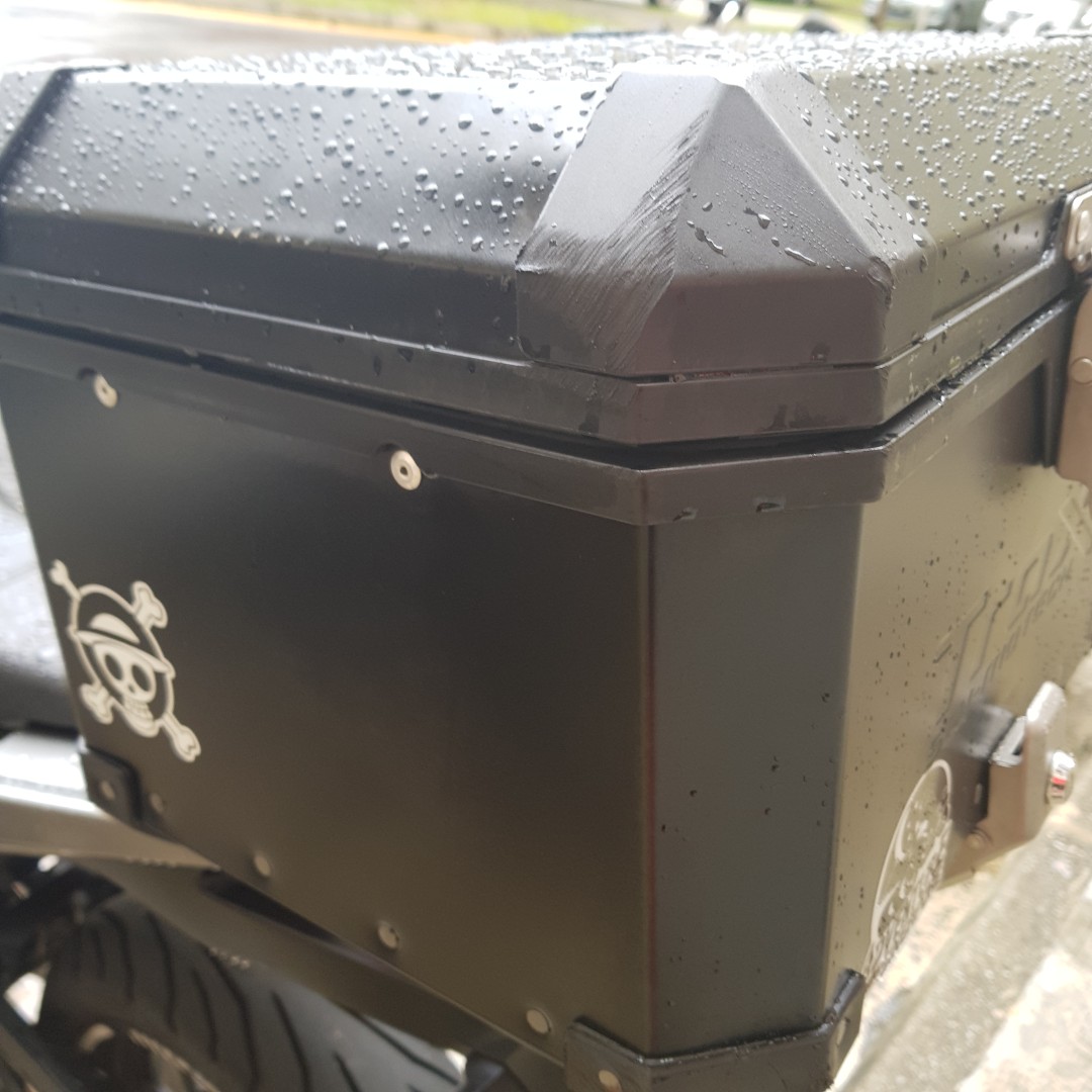 Sw motech trax top box, Motorcycles, Motorcycle Accessories on Carousell