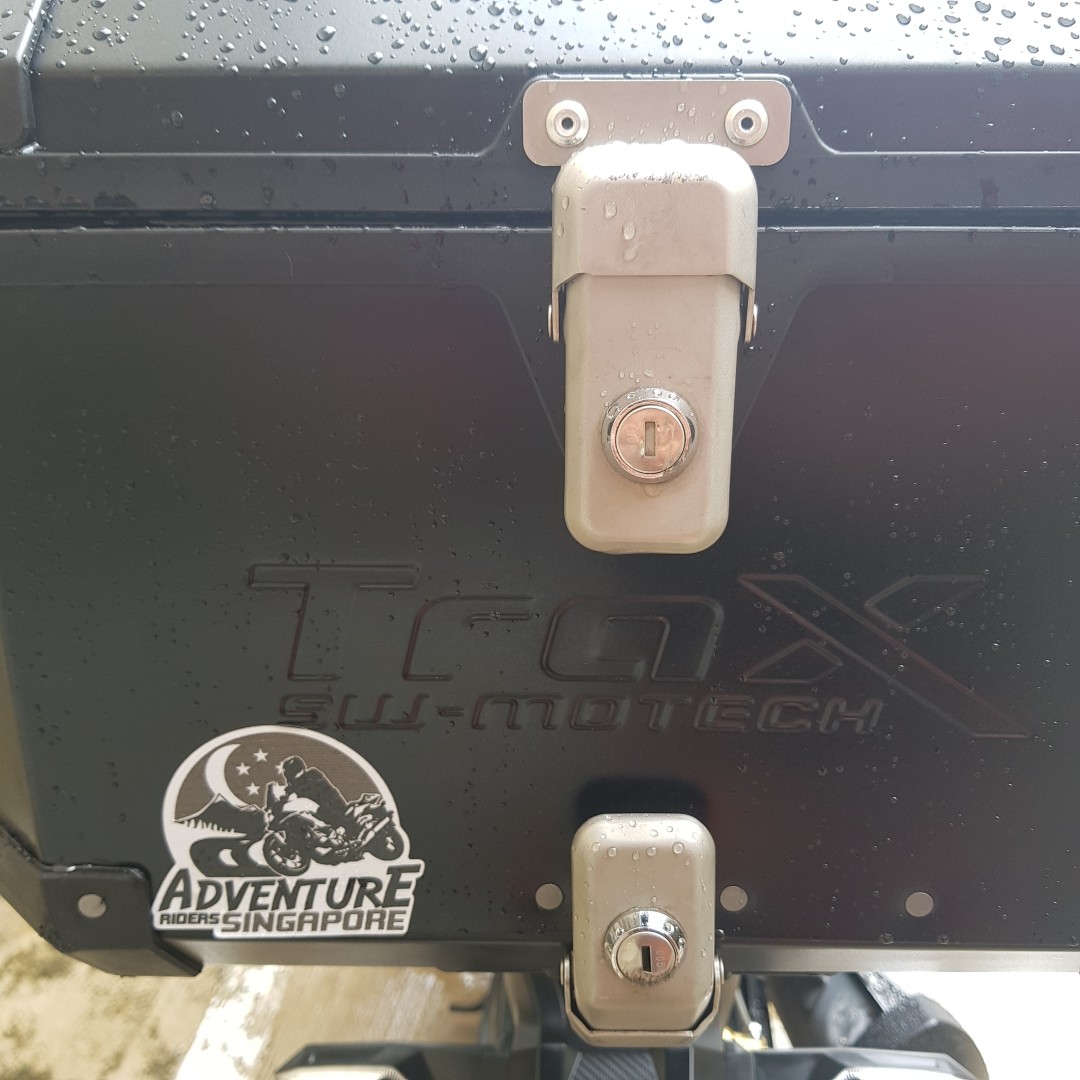 Sw motech trax top box, Motorcycles, Motorcycle Accessories on Carousell