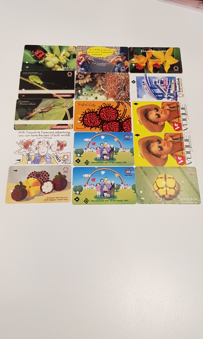 Transit Link Cards - MRT Cards, Hobbies & Toys, Memorabilia ...