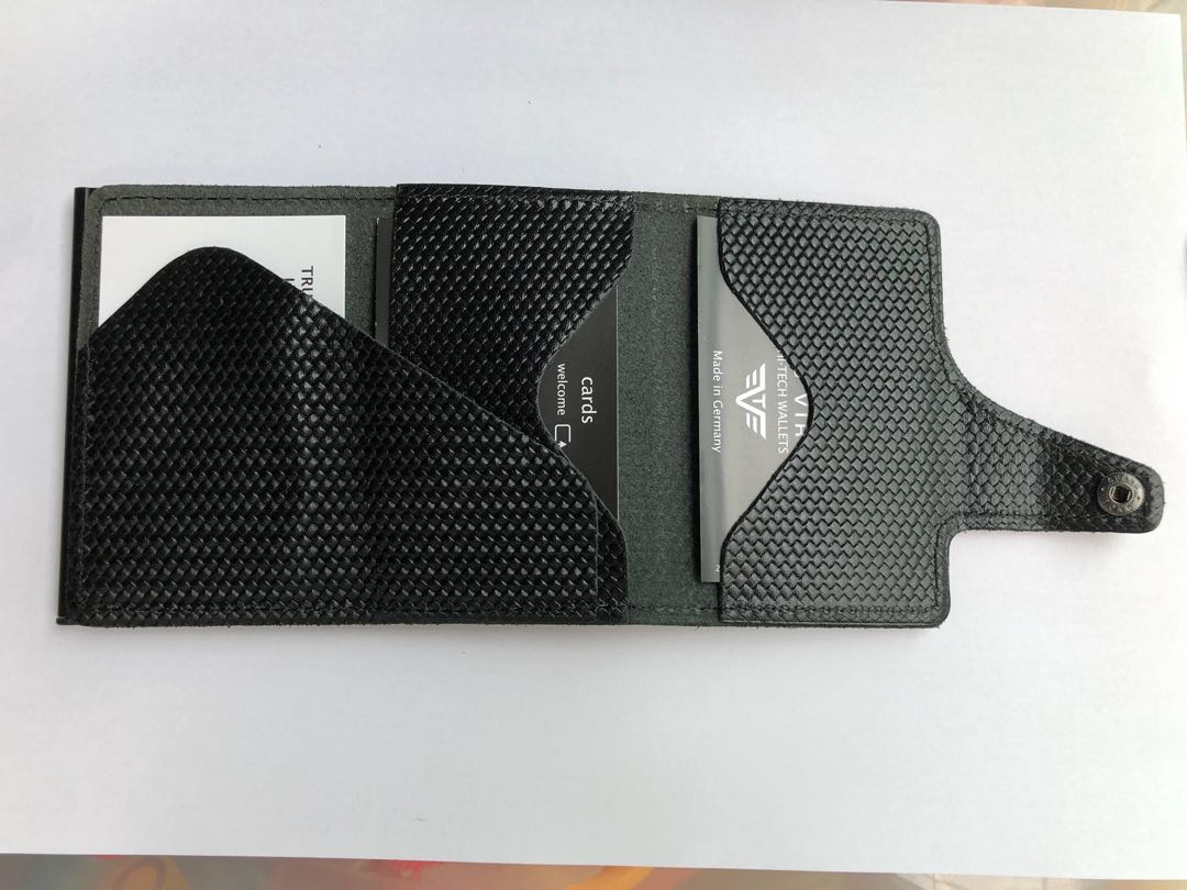 TRU VIRTU® “CLICK & SLIDE” HI-TECH ALUMINIUM WALLET, Men's Fashion ...
