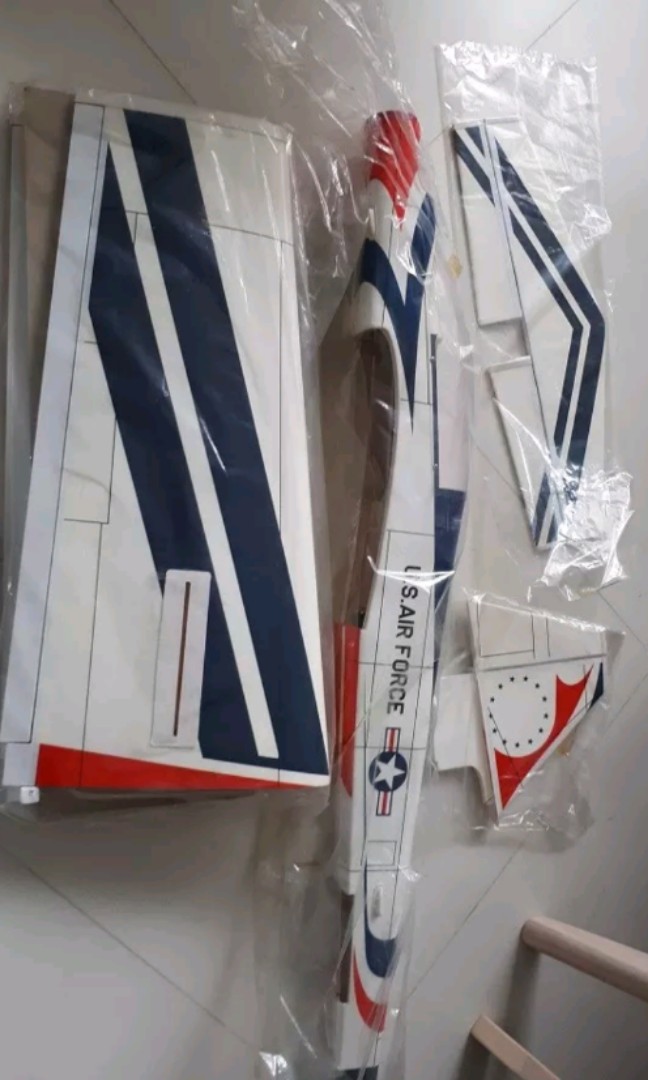 Vintage RC EZ T-38 talon ARF airplane, Hobbies & Toys, Toys & Games on ...