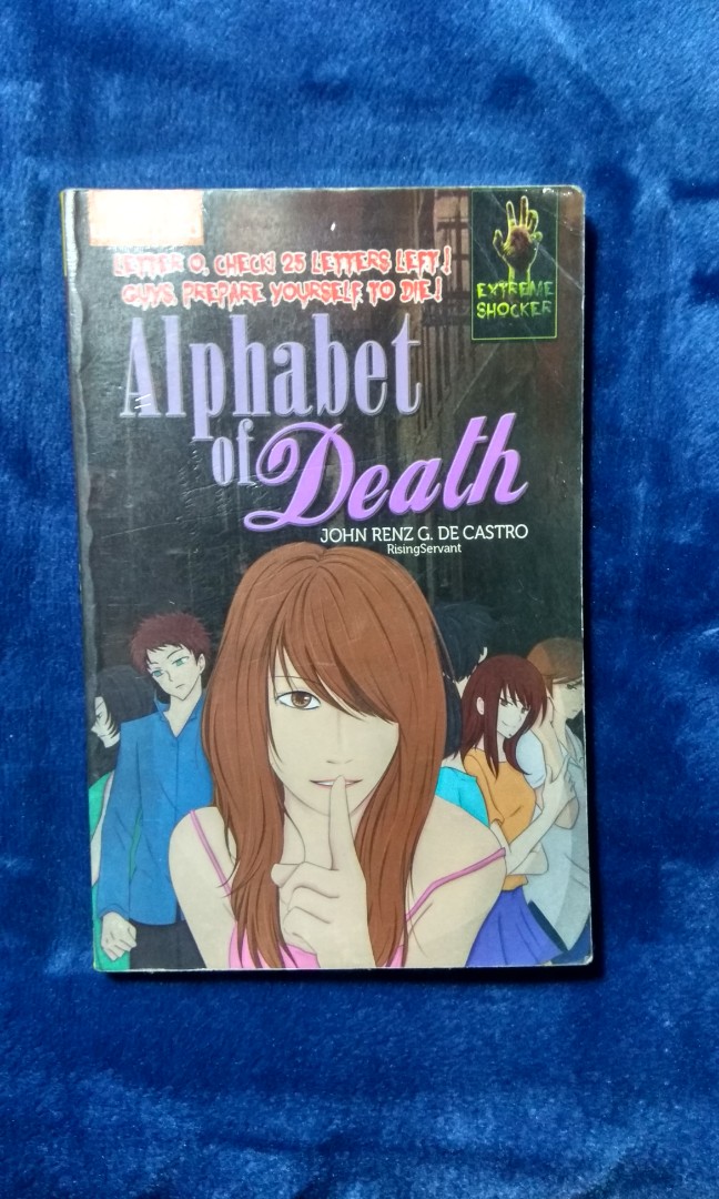 Wattpad book (alphabet of death), Hobbies & Toys, Books & Magazines ...