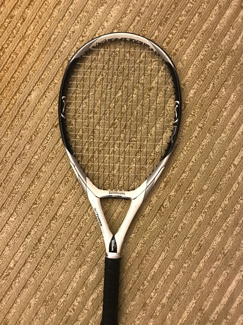Wilson K3 fox Tennis Racket (Size 3), Sports Equipment, Sports & Games ...