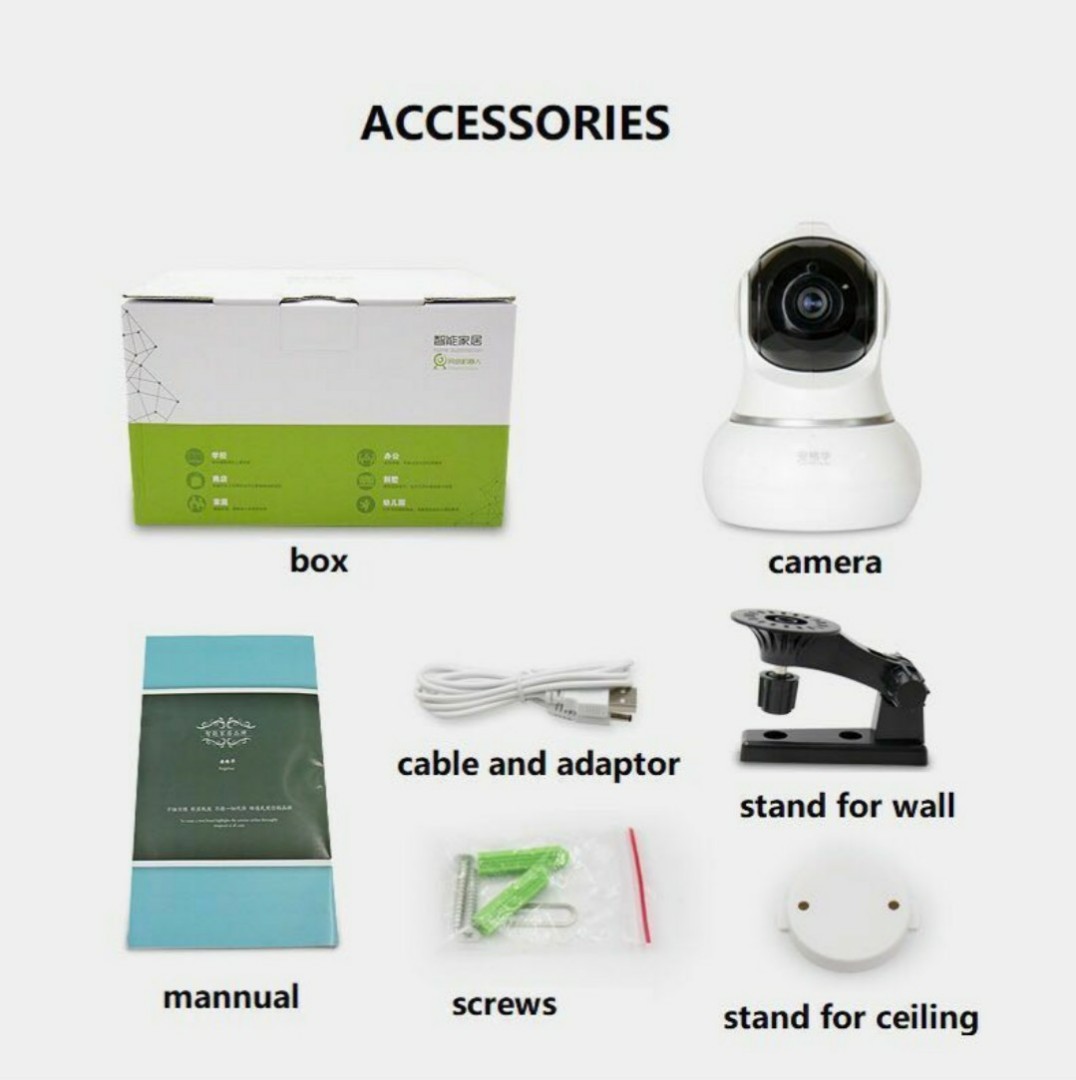 SIM Card CCTV IP Camera, Furniture & Home Living, Security & Locks ...