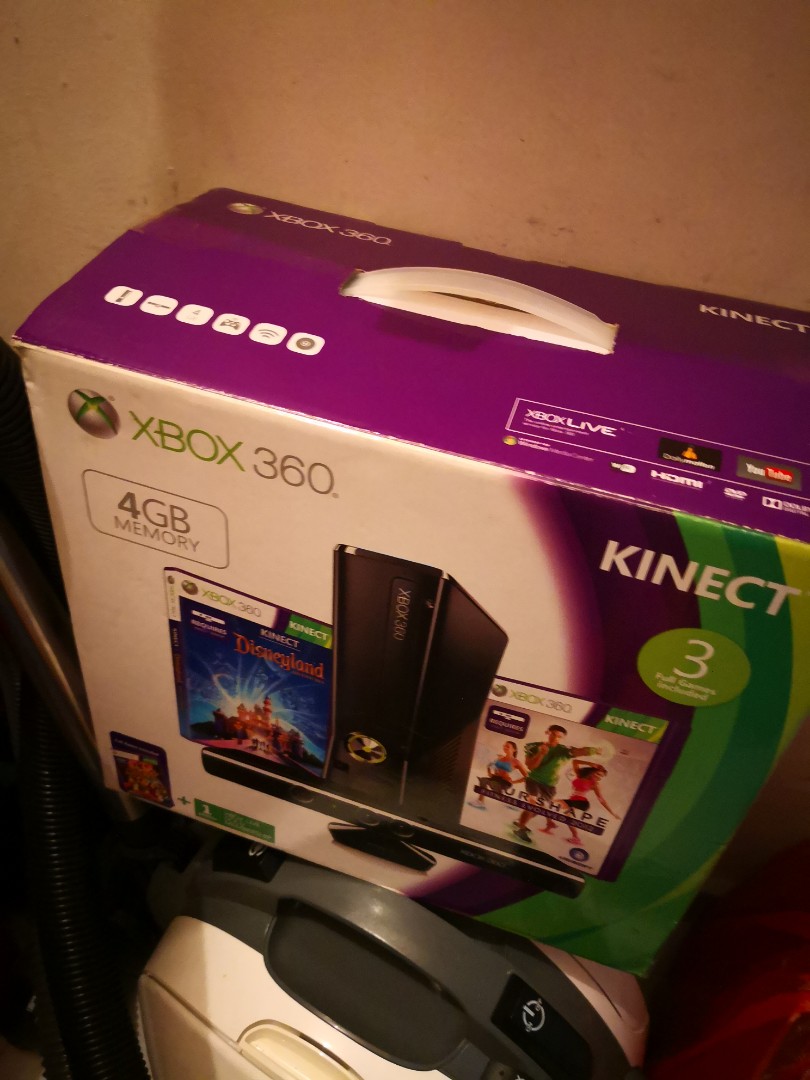 Xbox 360 Kinect, Video Gaming, Video Game Consoles, Xbox on Carousell