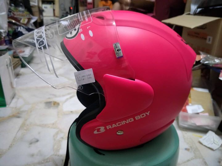 ARC RITZ PINK EDITION OPEN FACE HELMET, Motorcycles, Motorcycle Apparel ...