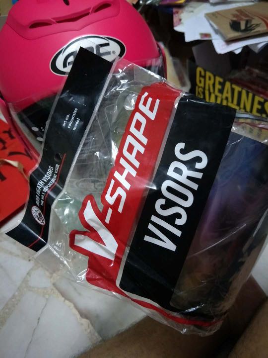 ARC RITZ PINK EDITION OPEN FACE HELMET, Motorcycles, Motorcycle Apparel ...