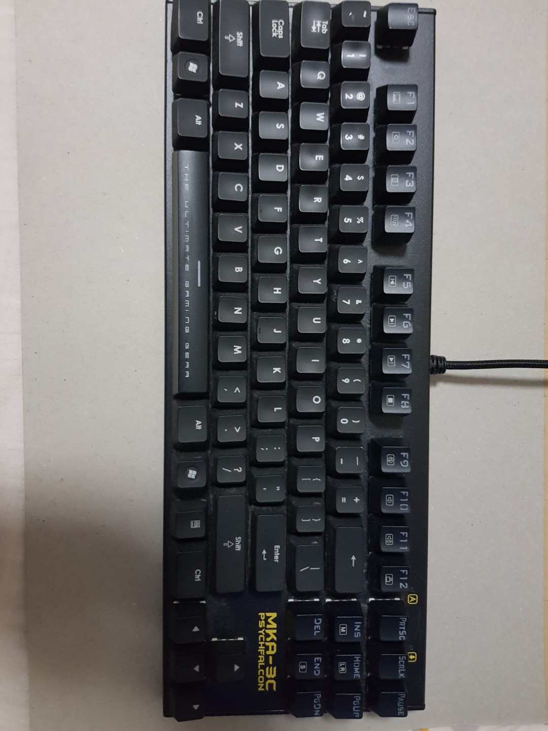 Armaggeddon MKA 3C mechanical keyboard w additional keycaps, Computers ...