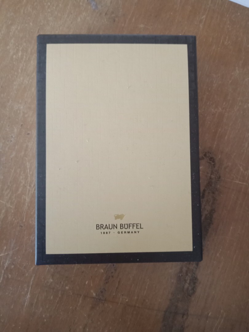 Braun buffel box, Luxury, Accessories on Carousell