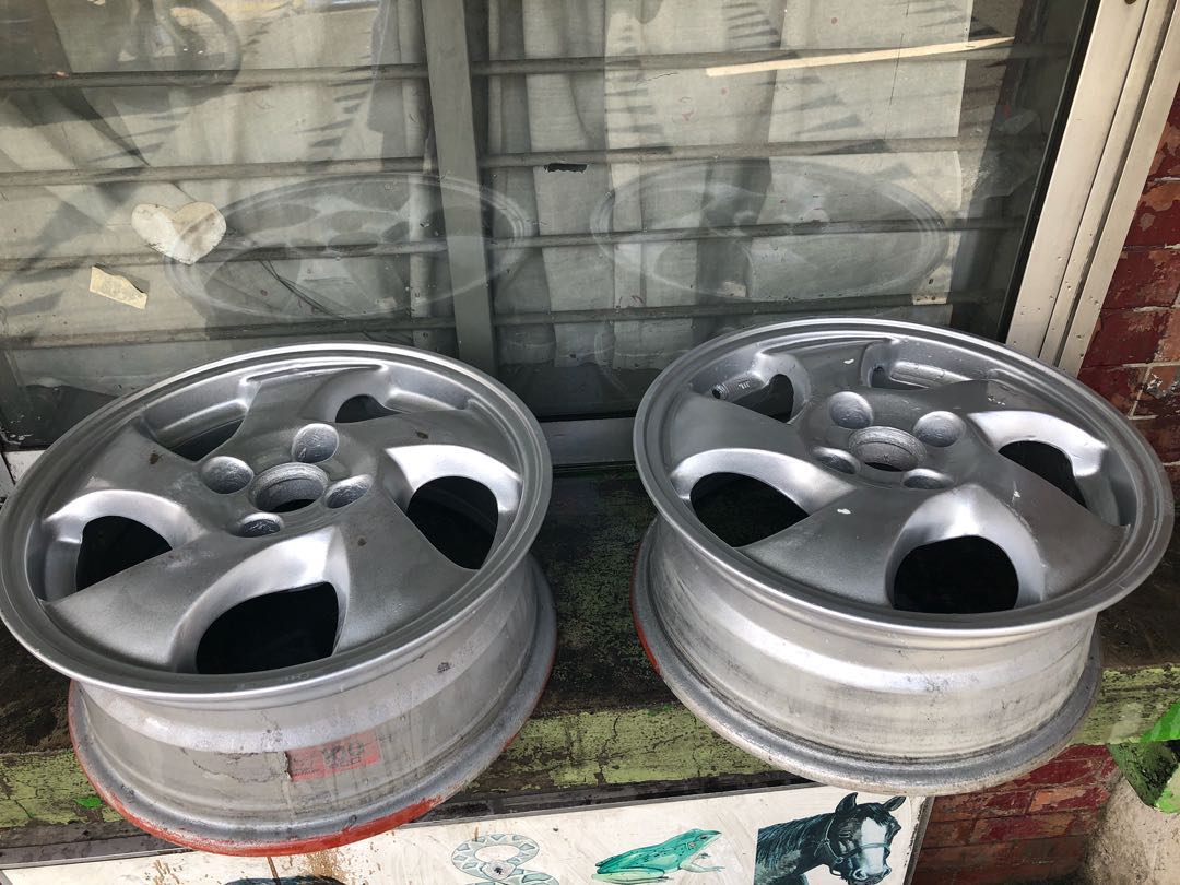 Ferio mags 15s silverwind, Car Parts & Accessories on Carousell