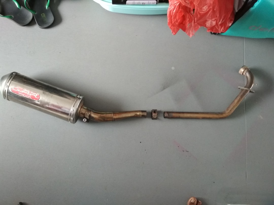 GPR pipe with CERT, Motorcycles, Motorcycle Accessories on Carousell