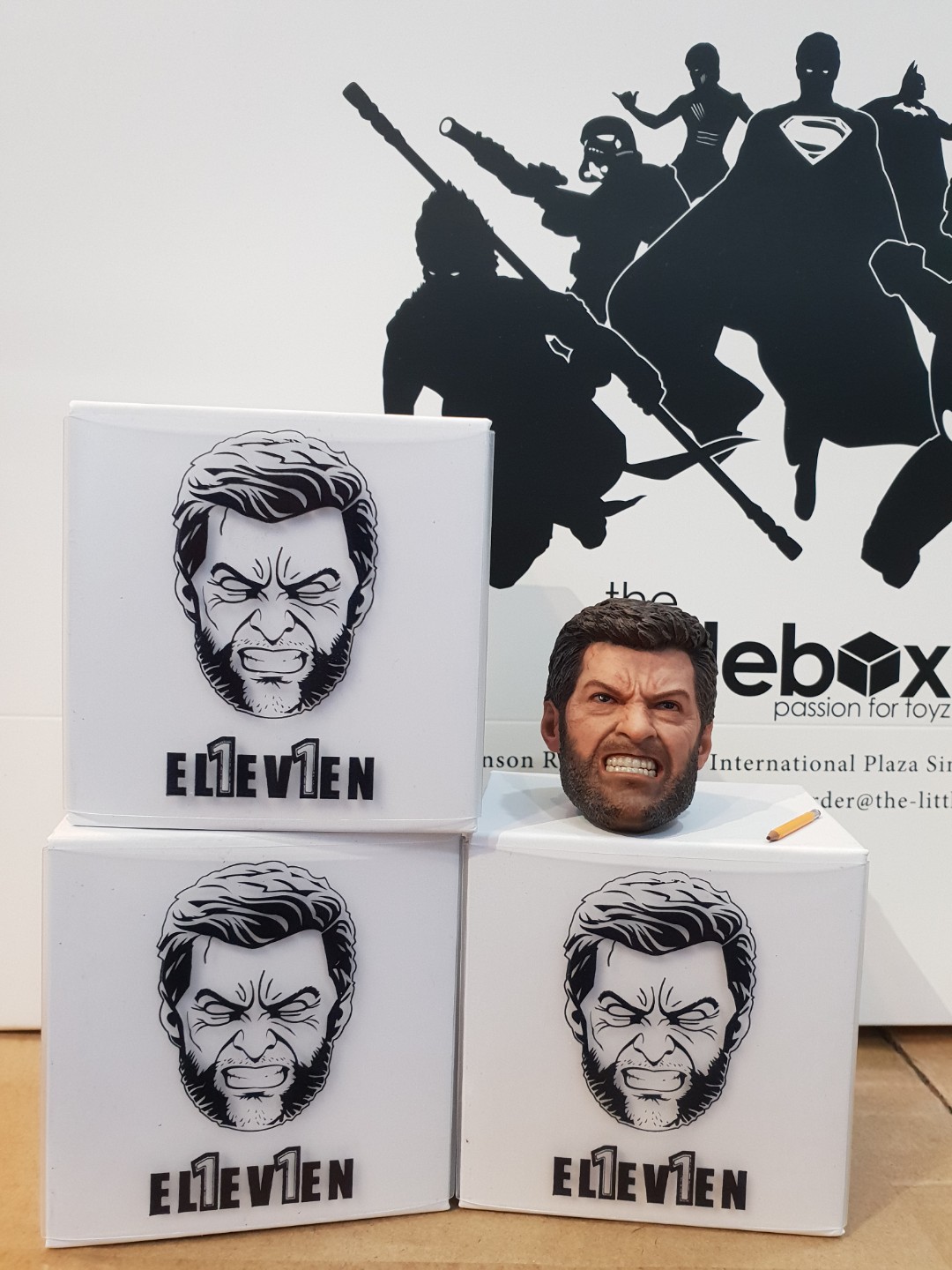 IN STOCK NOW! 1/6 Scale Angry Logan Head Sculpt by Eleven, Hobbies ...
